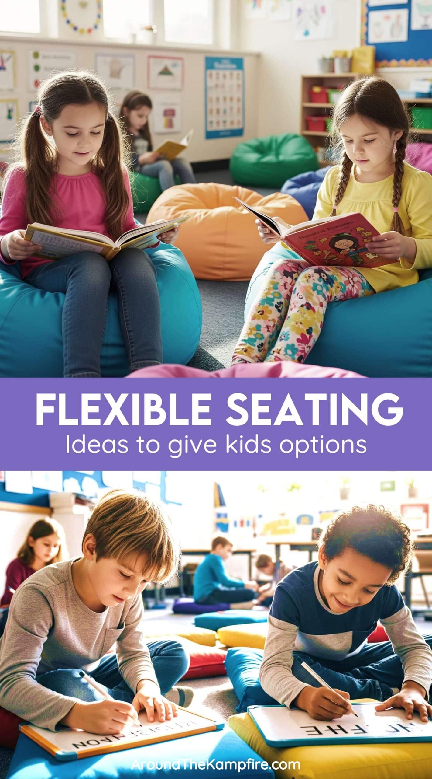Flexible Seating Ideas That Actually Work in Elementary Classrooms ...