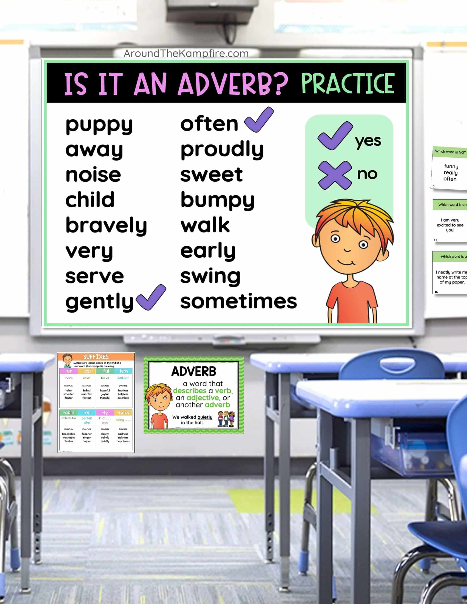 What are Adverbs and How To Teach Adverbs in 3rd Grade - Around the ...