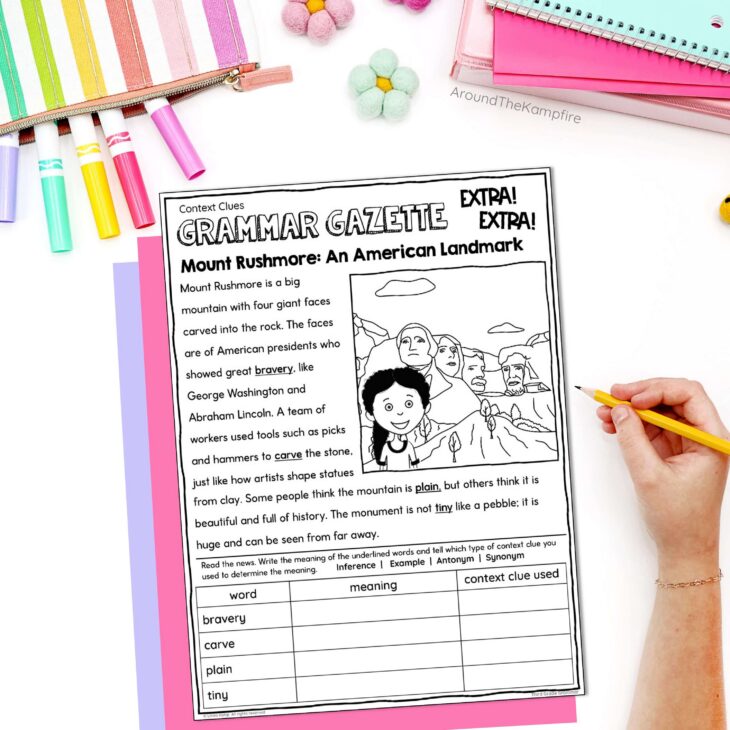 5 Types of Context Clues With Examples for 3rd Graders - Around the ...