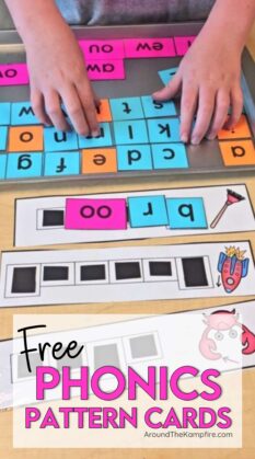 55 Free Phonics Cards & Fun Ways to Use Them - Around the Kampfire