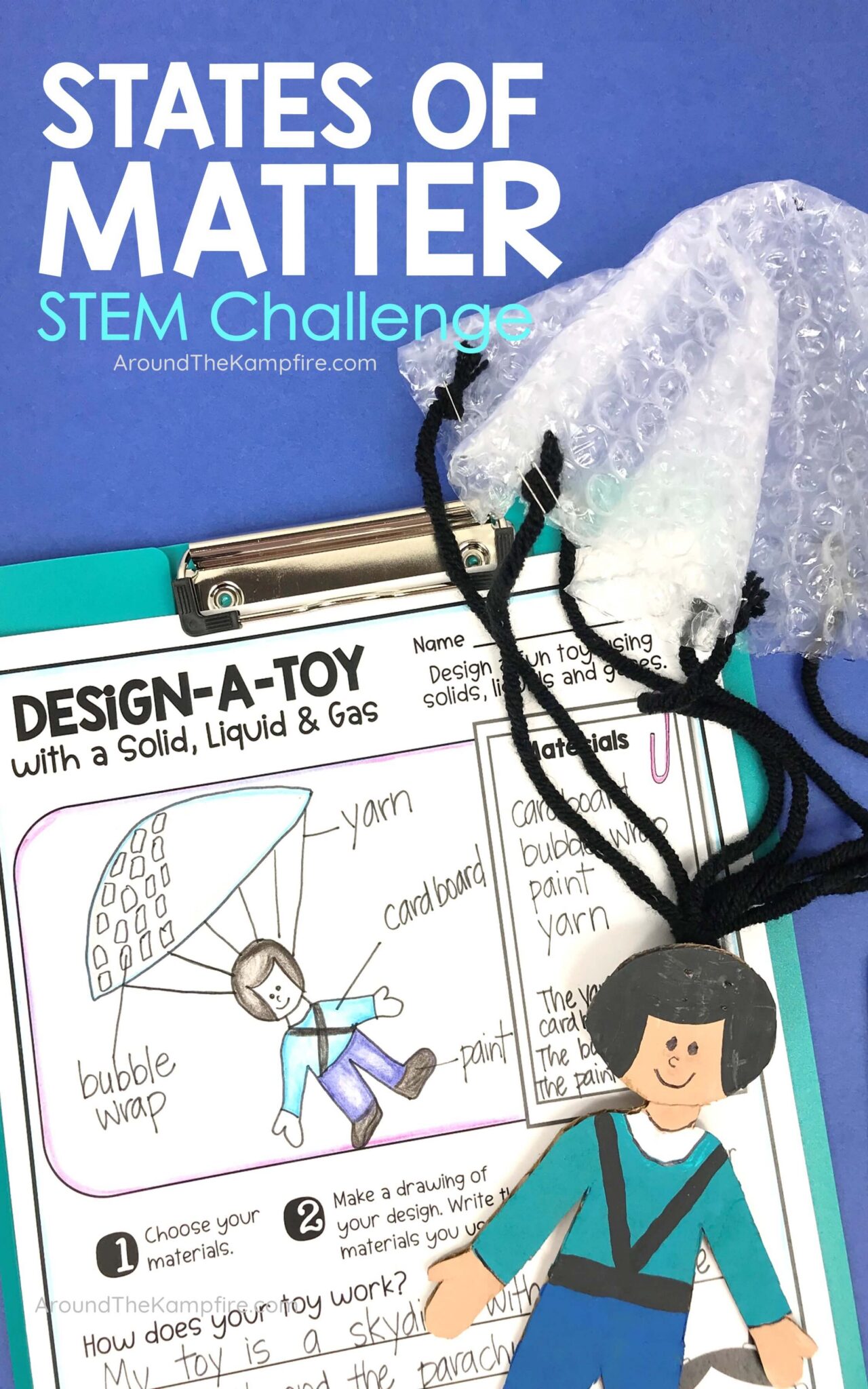 States of Matter STEM Challenge: Design a Toy - Around the Kampfire