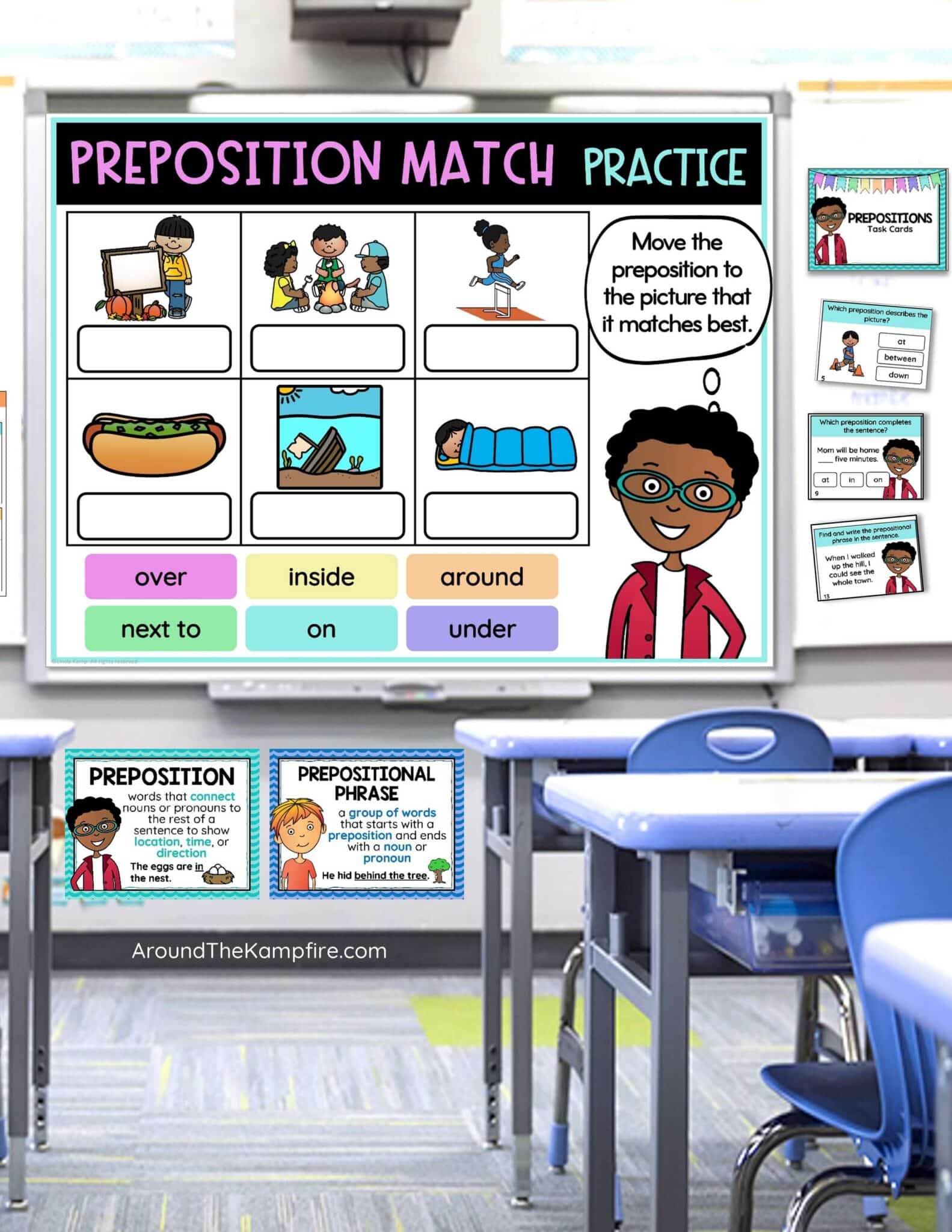 Prepositional Phrase Examples and How To Teach Them - Around the Kampfire